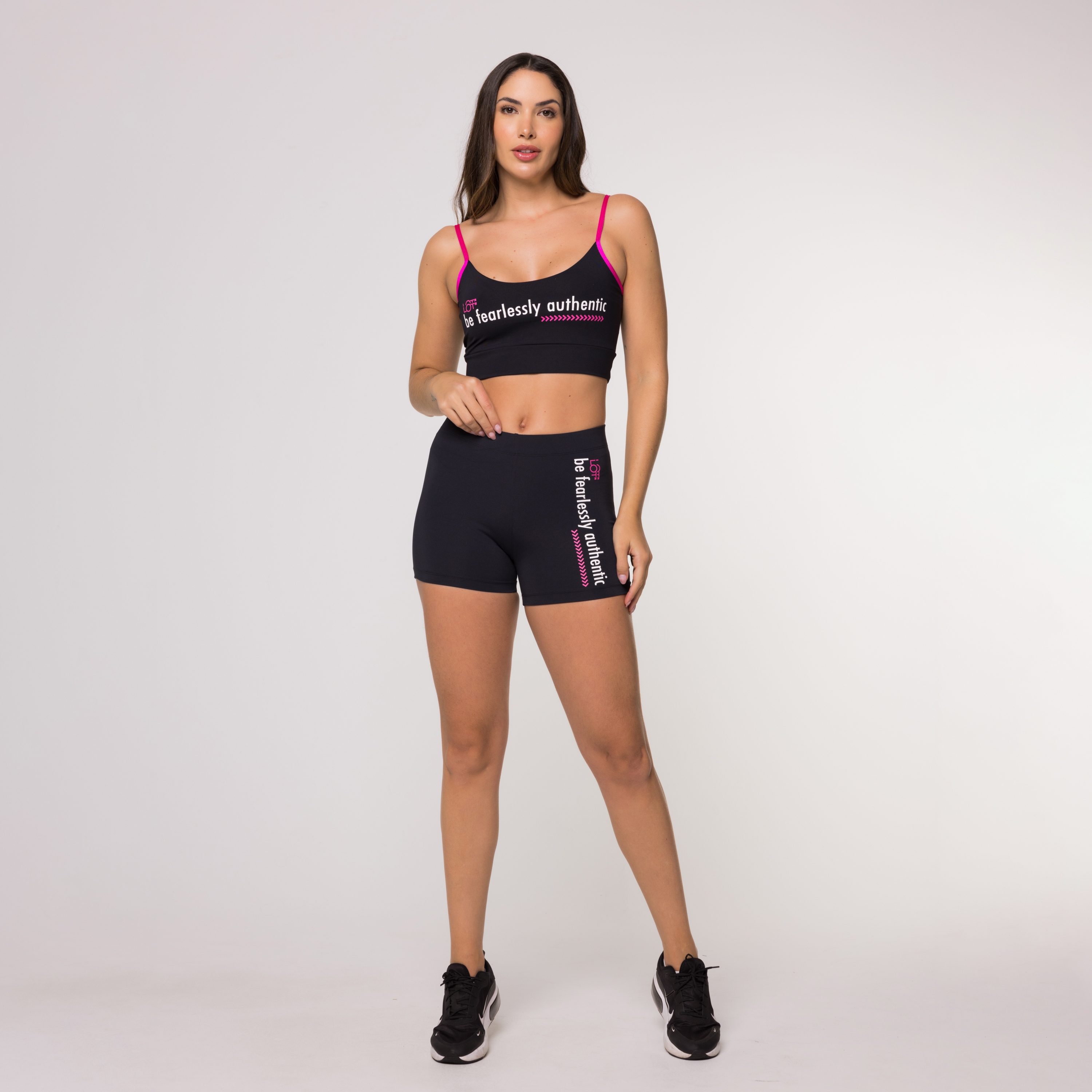 Short Authentic Poliamida Feminino Academia Básico Crossfit - Lot Fitness